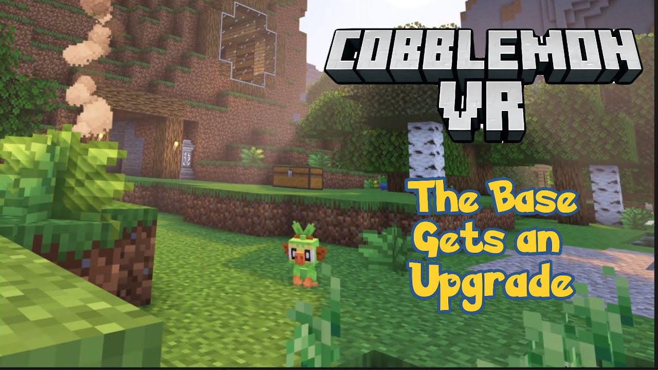 Cobblemon VR: The Base Gets an Upgrade!! | Minecraft Cobblemon Mod ...
