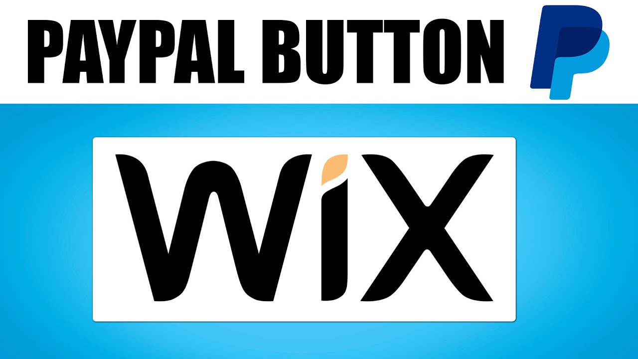 How To Add PayPal Button To WIX Website Quick YouTube How To Add PayPal Button To WIX Website Quick YouTube
