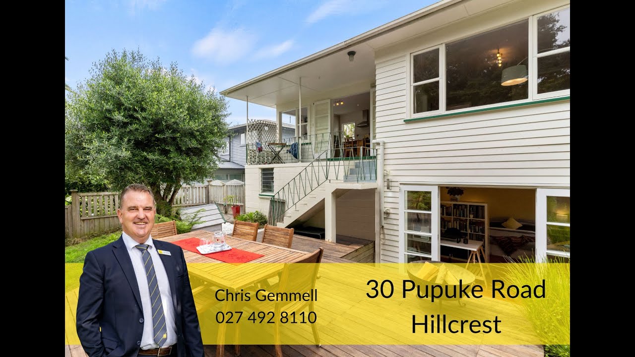 30 Pupuke Road, Hillcrest - Chris Gemmell - Ray White Lochores ...