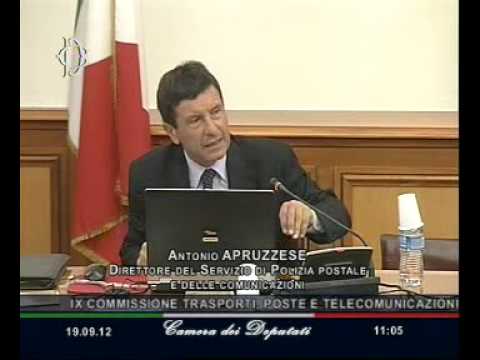 Roma - L'audizione di Antonio Apruzzese (19.09.12) - YouTube