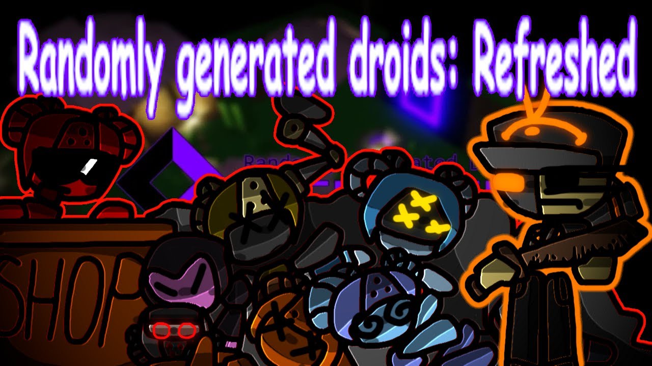 Randomly generated droids refreshed is cool - YouTube