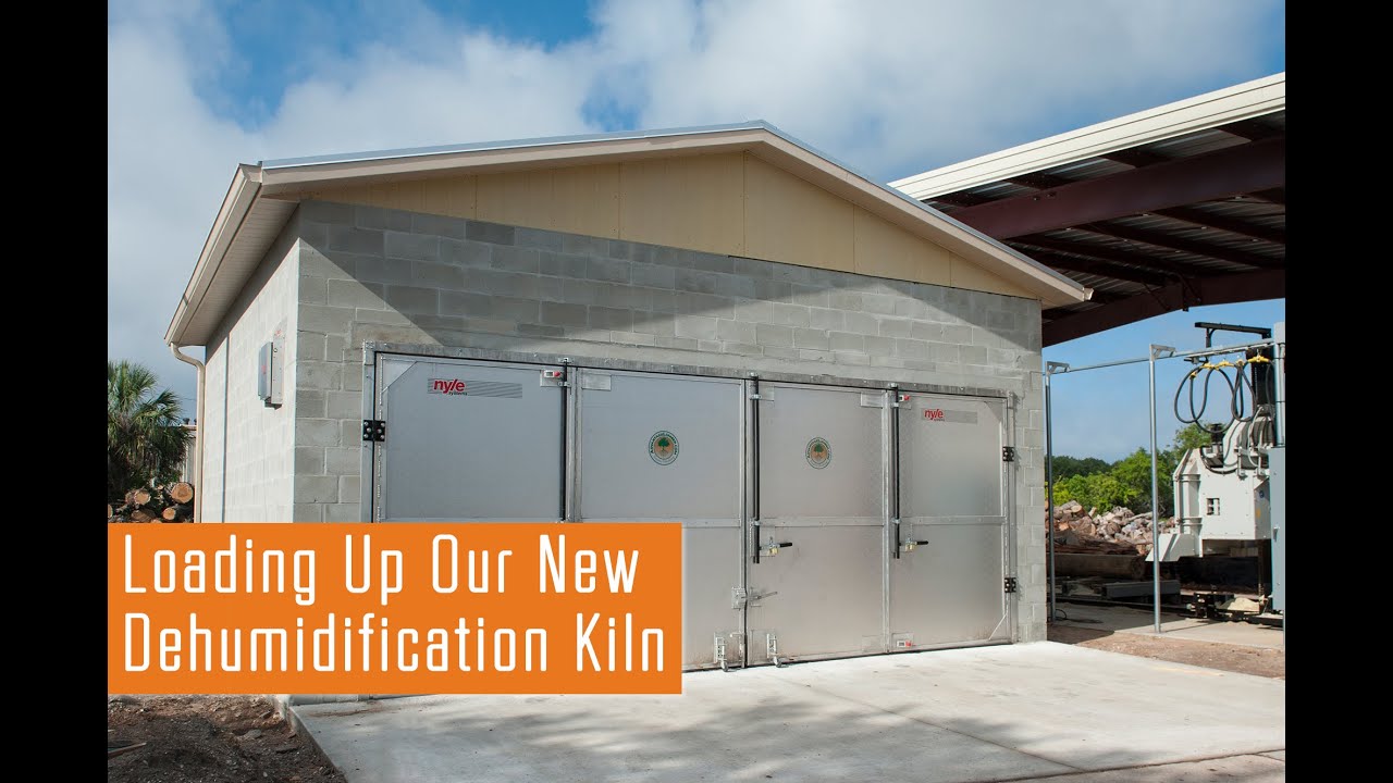 Loading Up Dehumidification Kiln - YouTube