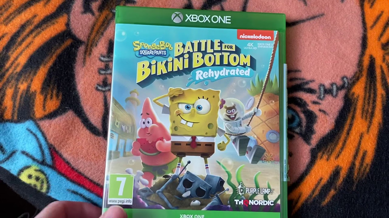 SpongeBob SquarePants: Battle for Bikini Bottom Rehydrated UNBOXING ...