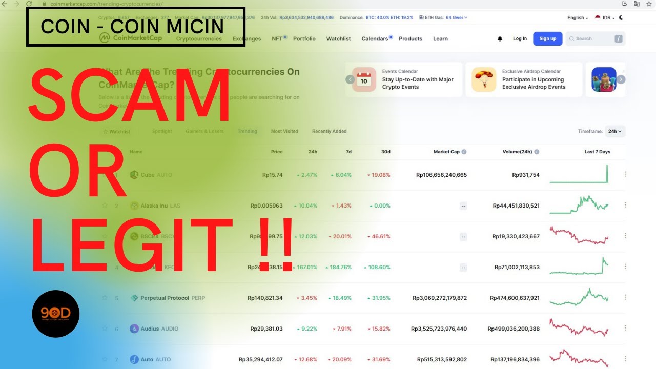 Cara membedakan Koin Micin atau Koin Scam - YouTube