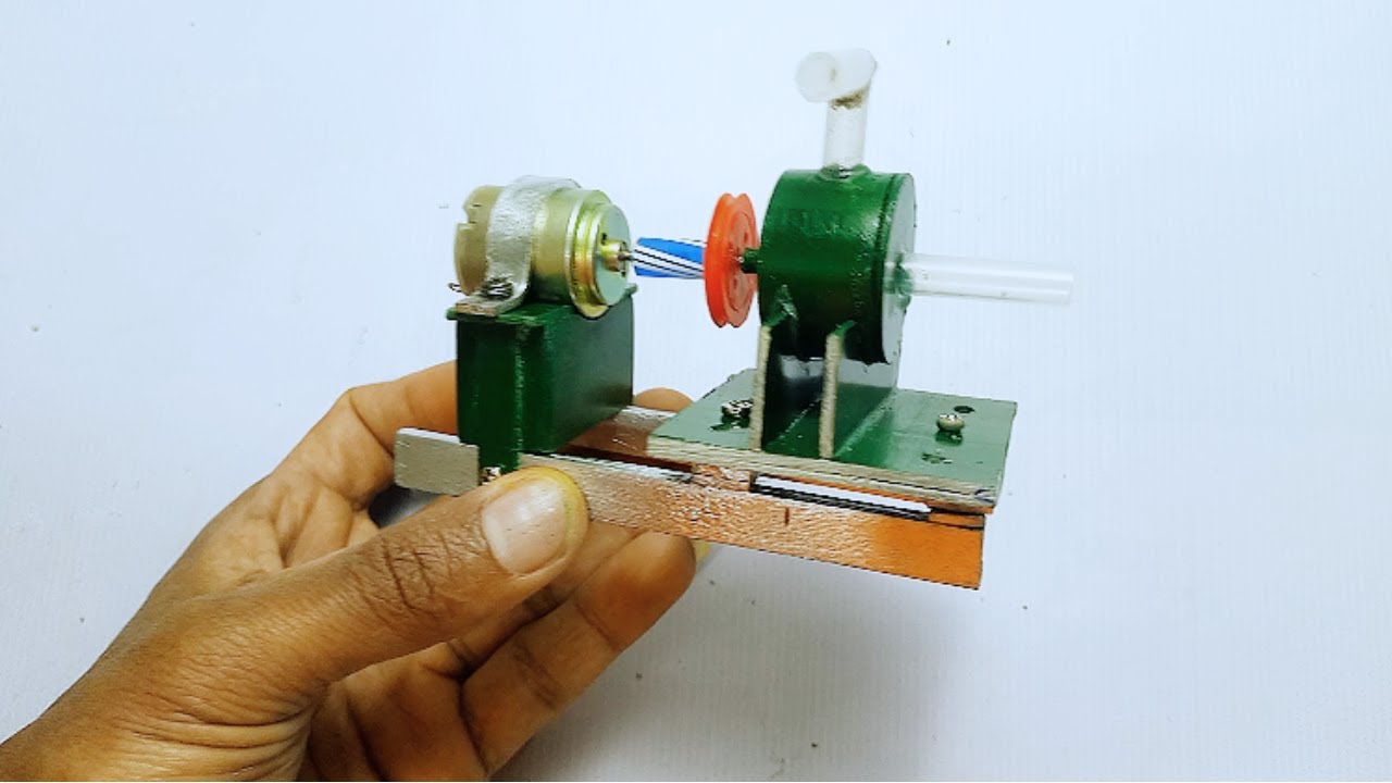 Mini water pump for school science project - YouTube