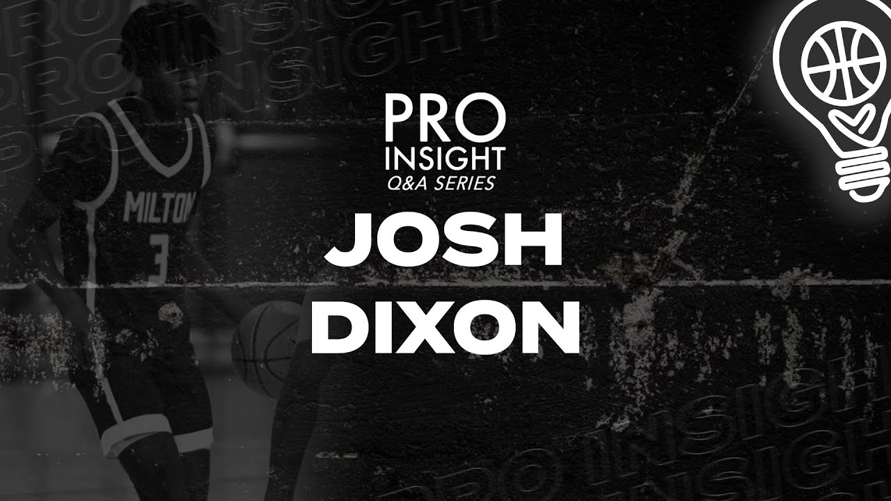 Josh Dixon Interview | 2022 Hoophall West | 12.9.22 - YouTube