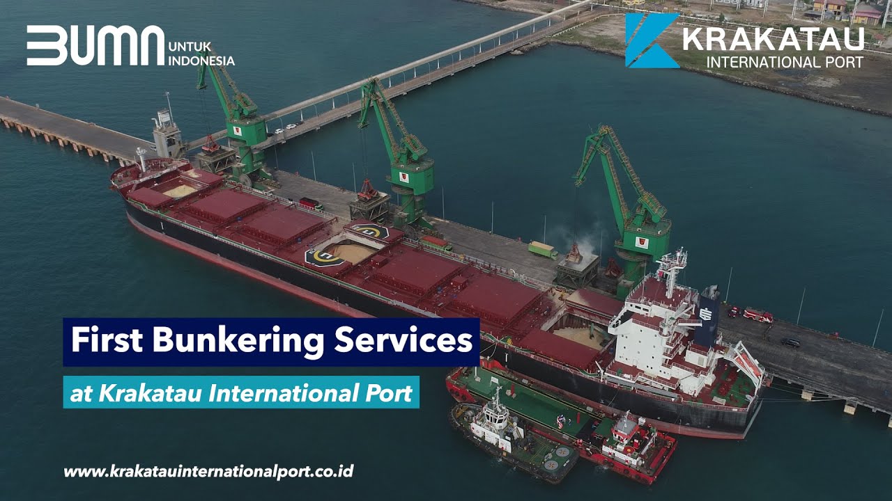 First Bunkering Services at Sunda Strait - Indonesia - YouTube