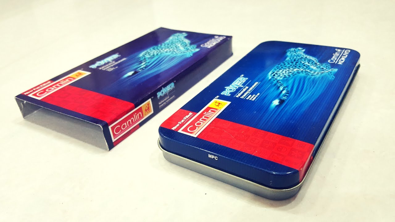 Unboxing and review of camlin power geometry box - YouTube