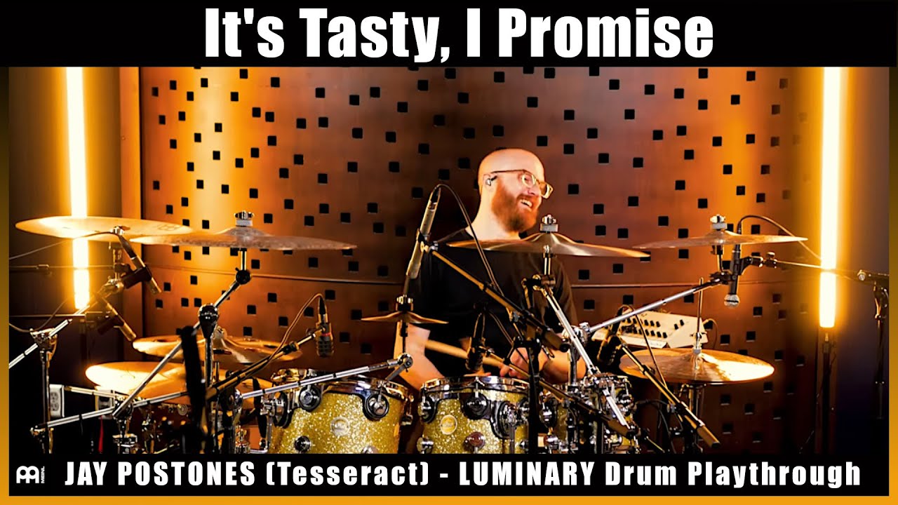JAY POSTONES(Tesseract) - Luminary Drum Playthrough Reaction! Meinl ...