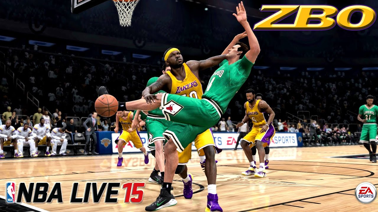 NBA Live 15 - {PS4} - Rag Doll Physics? | Zbo is Goon! Is this a ...