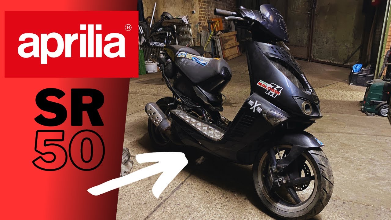 Deutschlands WILDESTE Schrauberhalle! APRILIA SR50 AUSGEGRABEN - YouTube