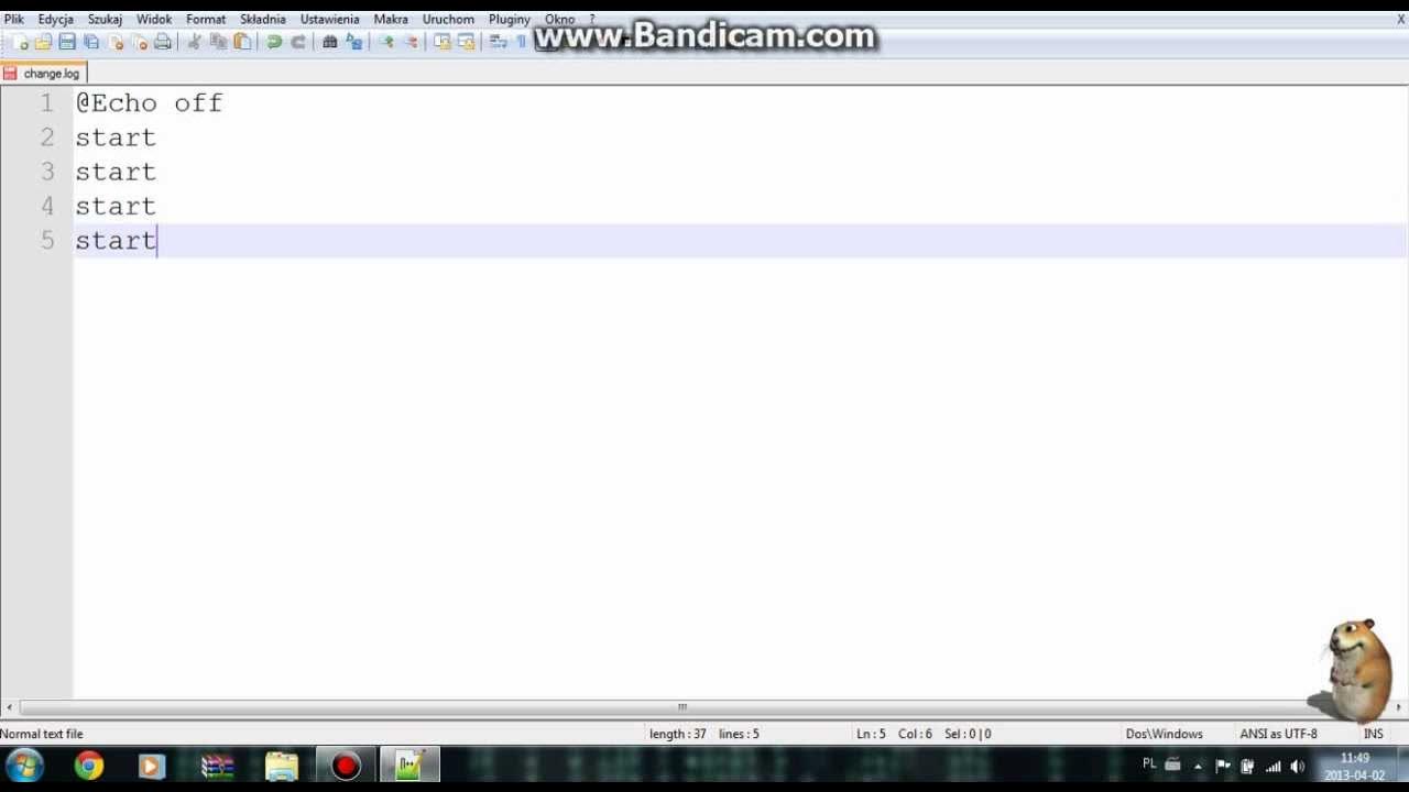 Jak zrobić wirusa w notatniku - YouTube