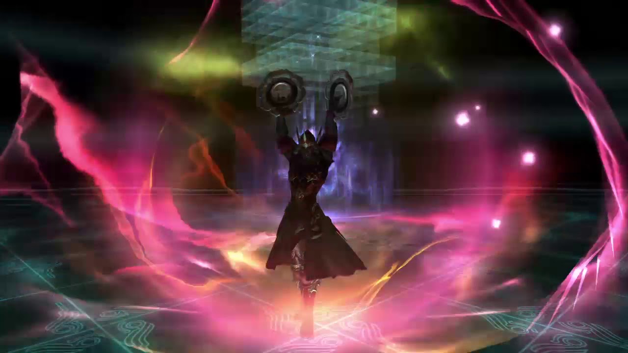 FINAL FANTASY XIV Dancer Limit Break "Crimson Lotus" - YouTube