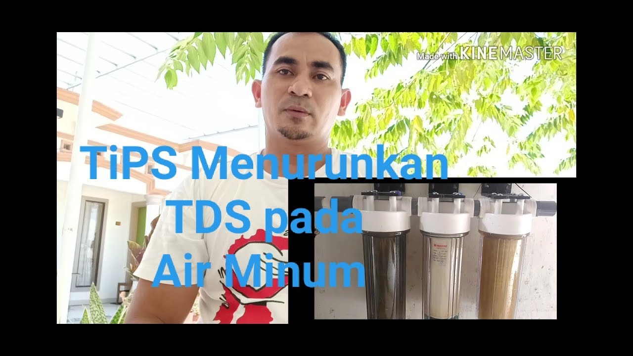 Cara/Tips menurunkan TDS pada air #stayathome #kerjadirumuah - YouTube