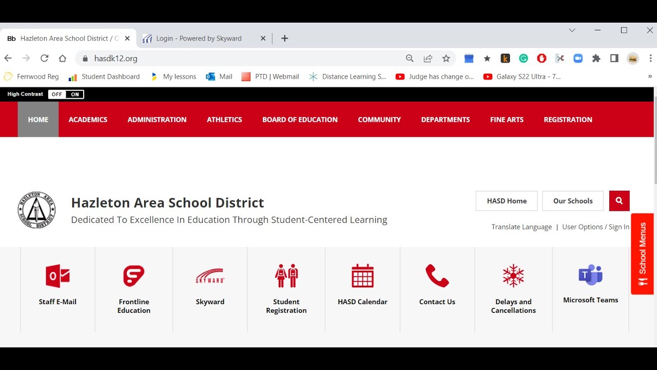 How to Use Skyward - A guide for Parents - YouTube
