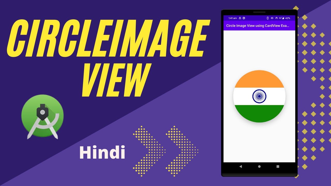 CircleImageView in Android Studio for Brginners | Hindi - YouTube