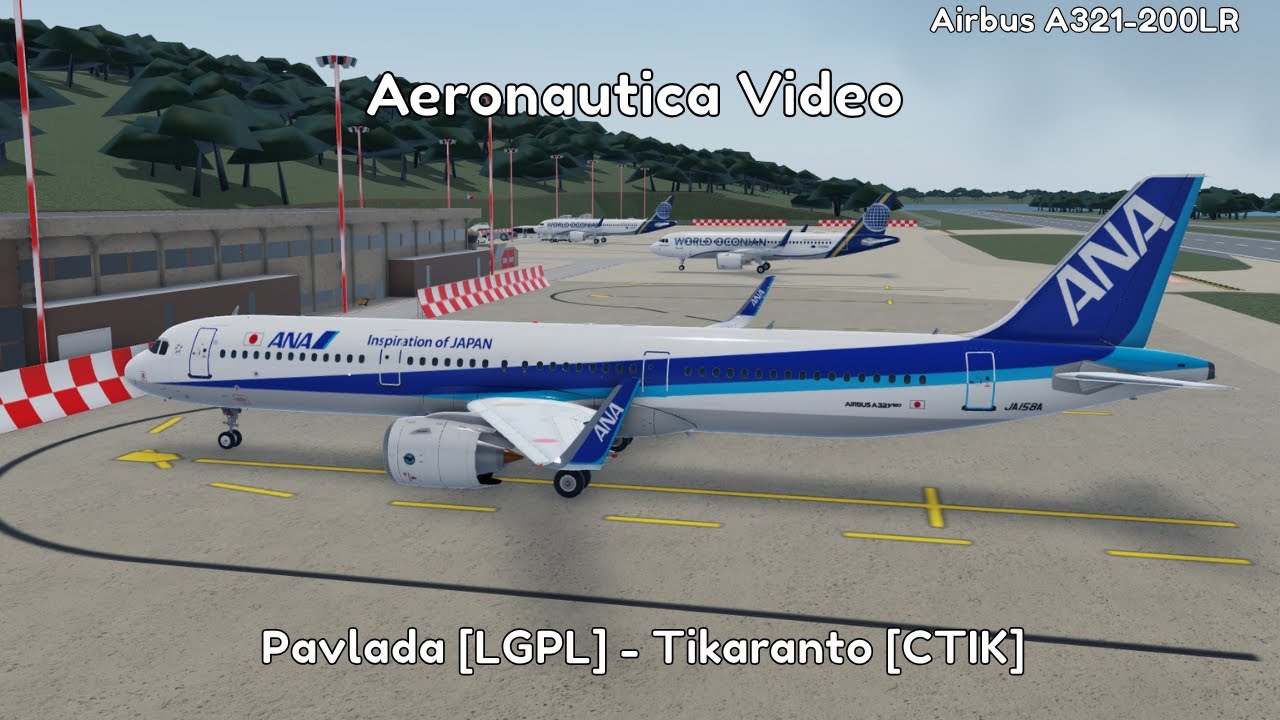 Roblox Aeronautica - Airbus A321-200LR - Pavlada [LPGL] - Tikaranto ...