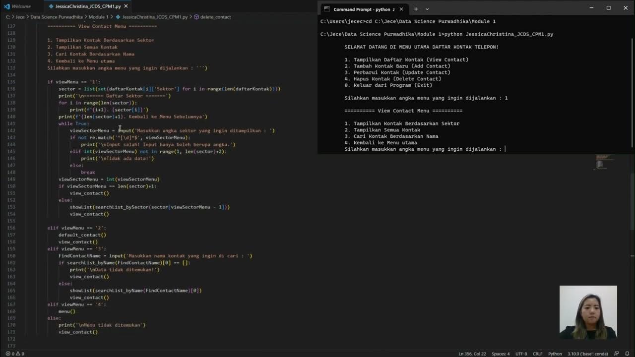 Yellow Pages Program Using Python - YouTube