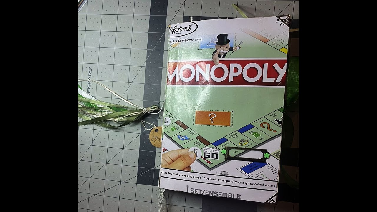 "MONOPOLY JOURNAL" Flip Through & Ko-Fi Shop Update - YouTube