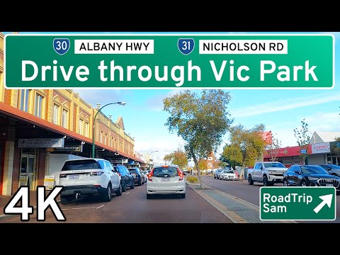 Burswood to Piara Waters - Perth, Western Australia - Ambient Audio Driving Tour