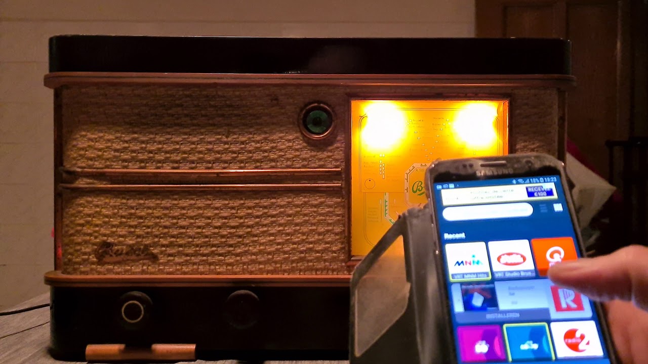 Barco Prince Senior A581P AM receiver /Fm with bluetooth - YouTube