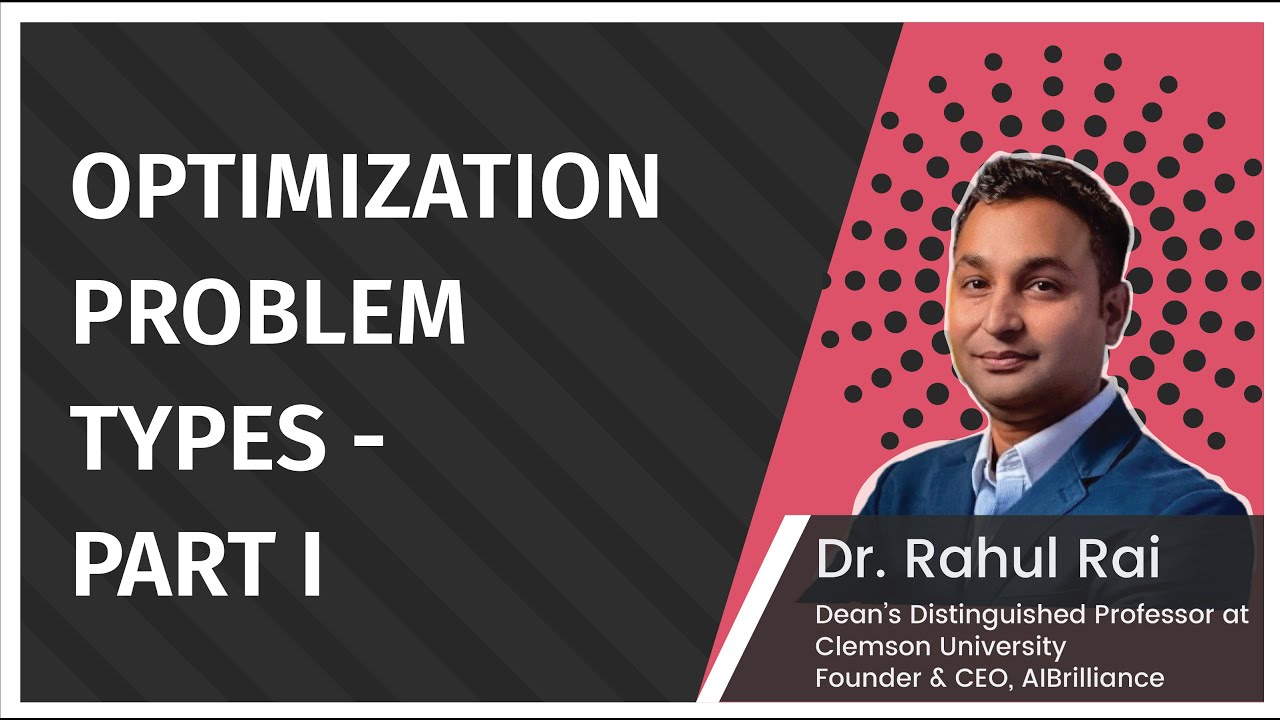 Optimization Problem Types part 1 - YouTube