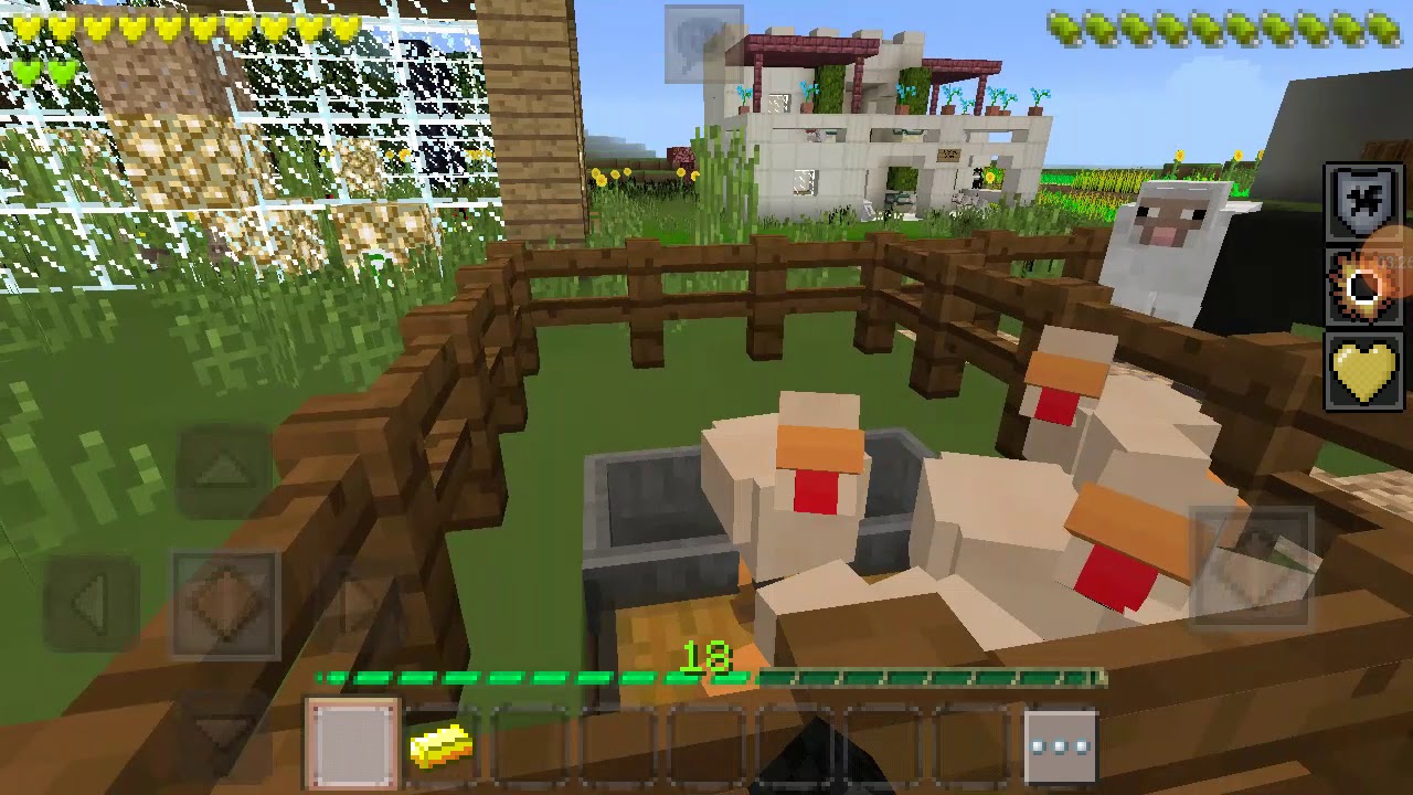 Media hora poniendo dloques en minecraft - YouTube