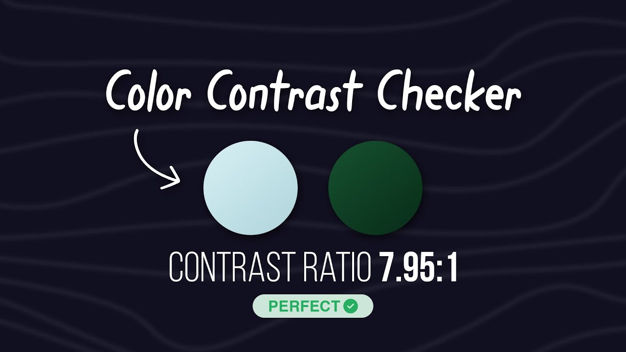 Color Contrast in Design: How to Check for Accessible Colors - YouTube