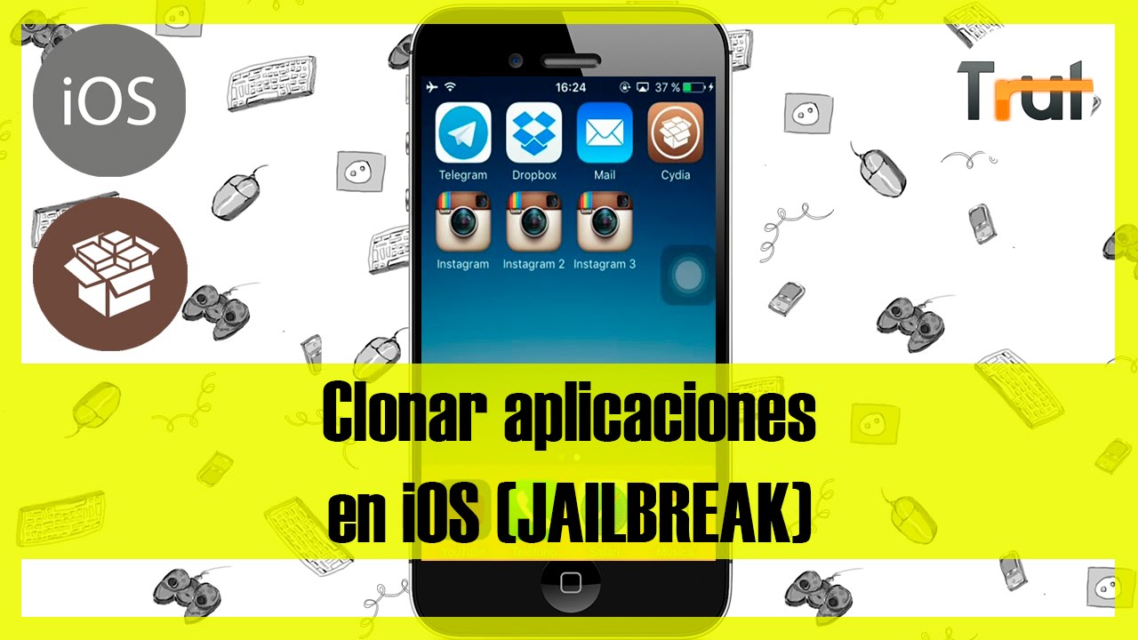 Clonar apps en iOS (Cydia Tweak), Tutorial en Español - YouTube