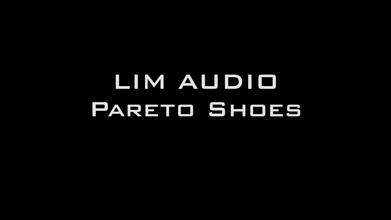Lancement officiel des LIM Audio Pareto Shoes - YouTube