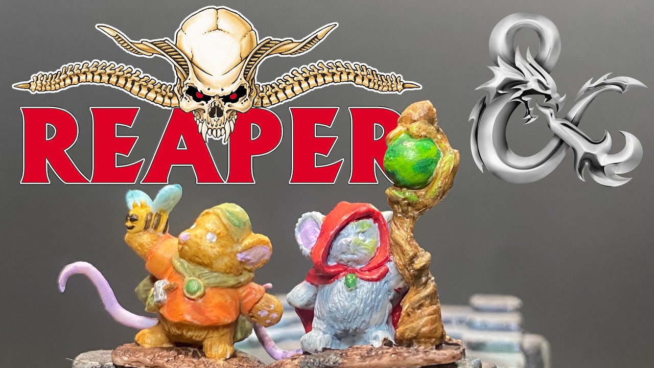 Mousling's by Reaper Miniatures - YouTube