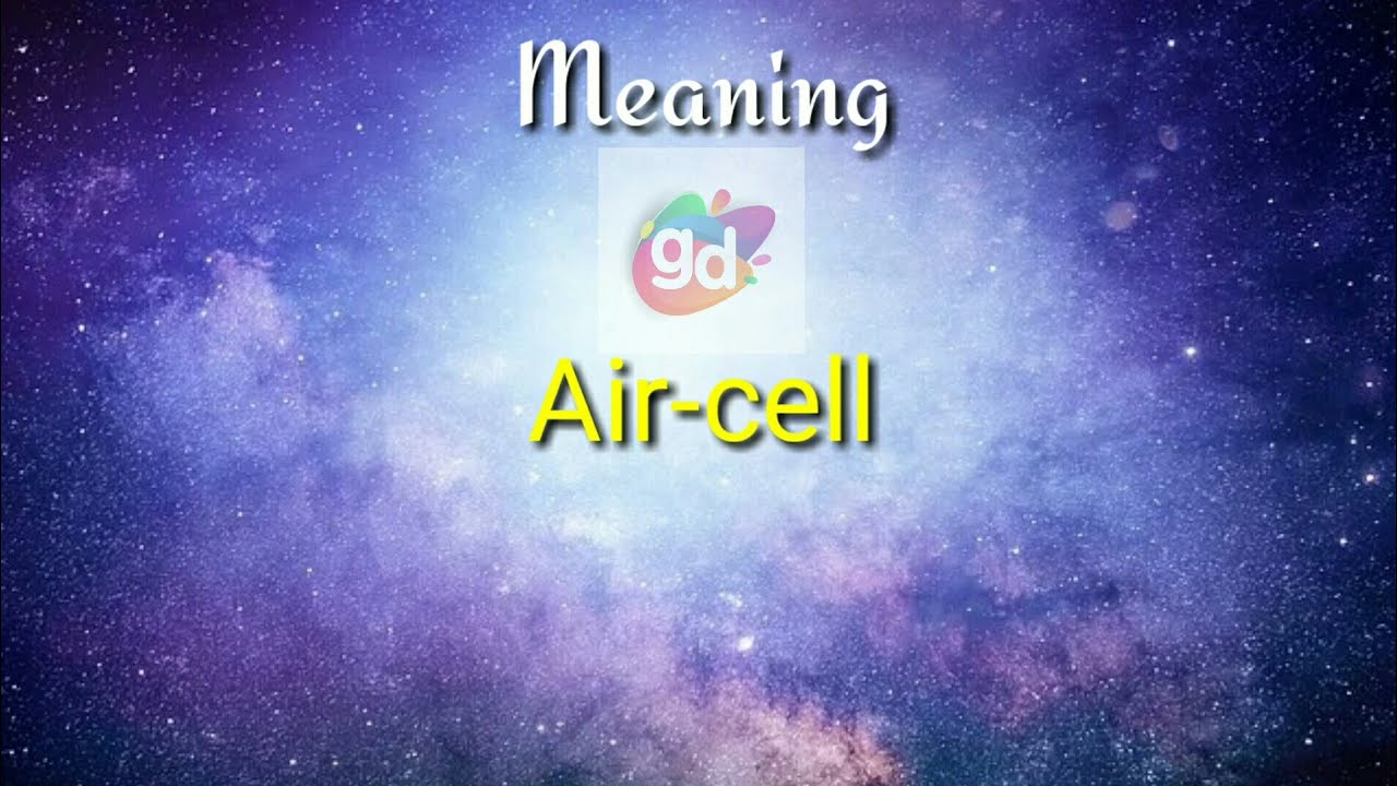 Air-cell Meaning with Pronunciation||Googul Dictionary|| - YouTube