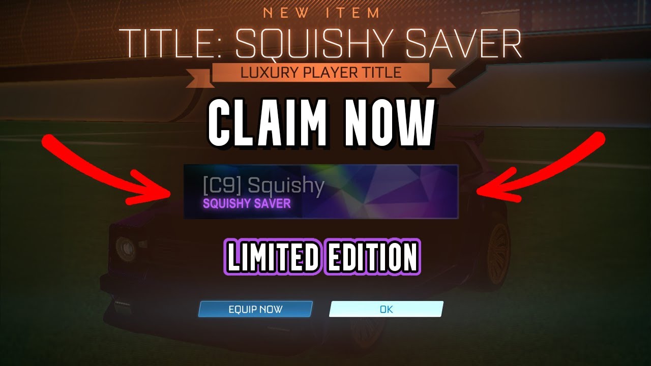 NEW Squishy Saver (LIMITED EDITION) In-Game Title Is Here! | HOW TO ...