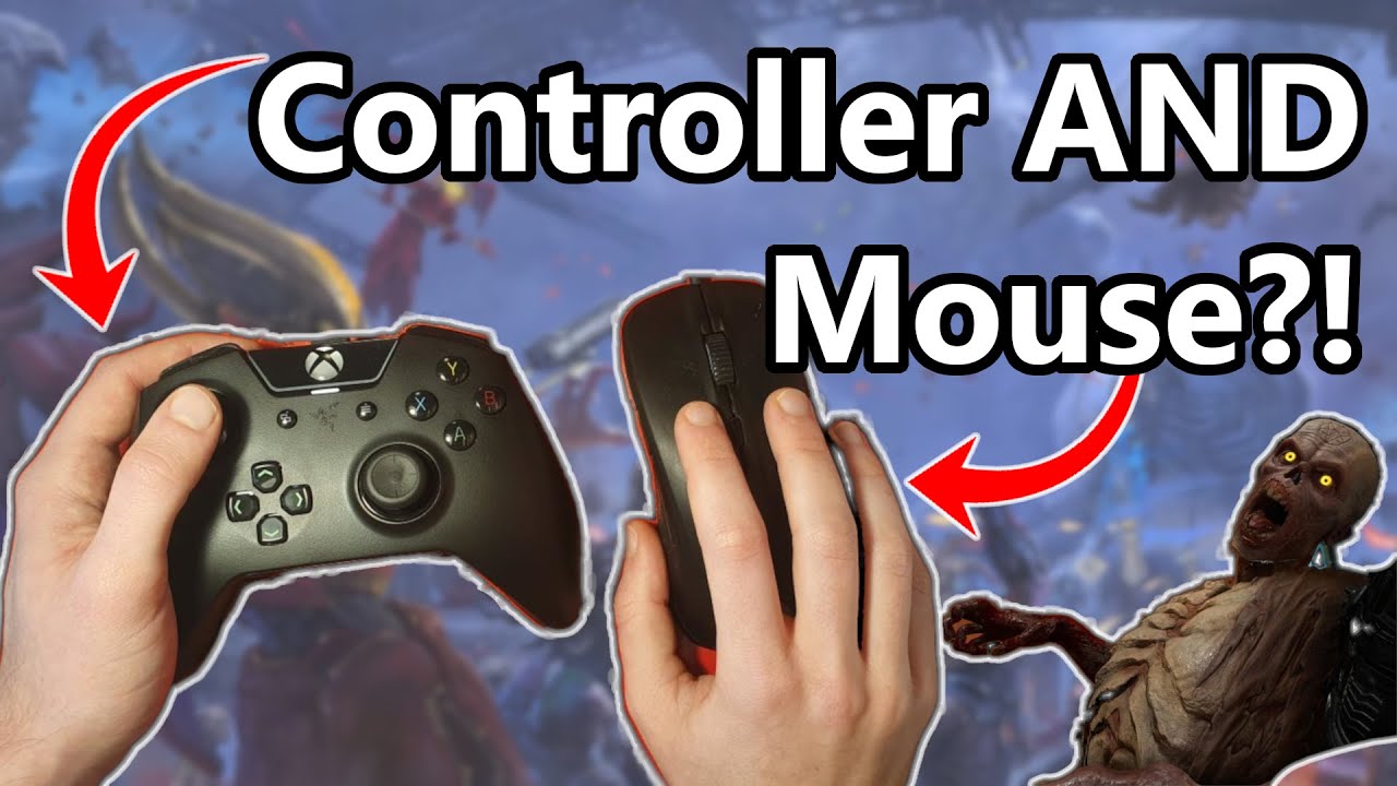 Controller AND Mouse Combo? | INSANE FPS Gameplay with Handcam! (DOOM ...