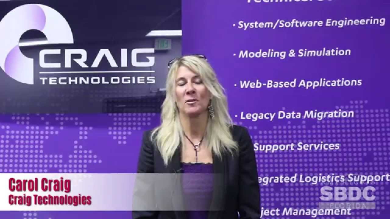 Florida SBDC at UCF Success Story: Craig Technologies - YouTube