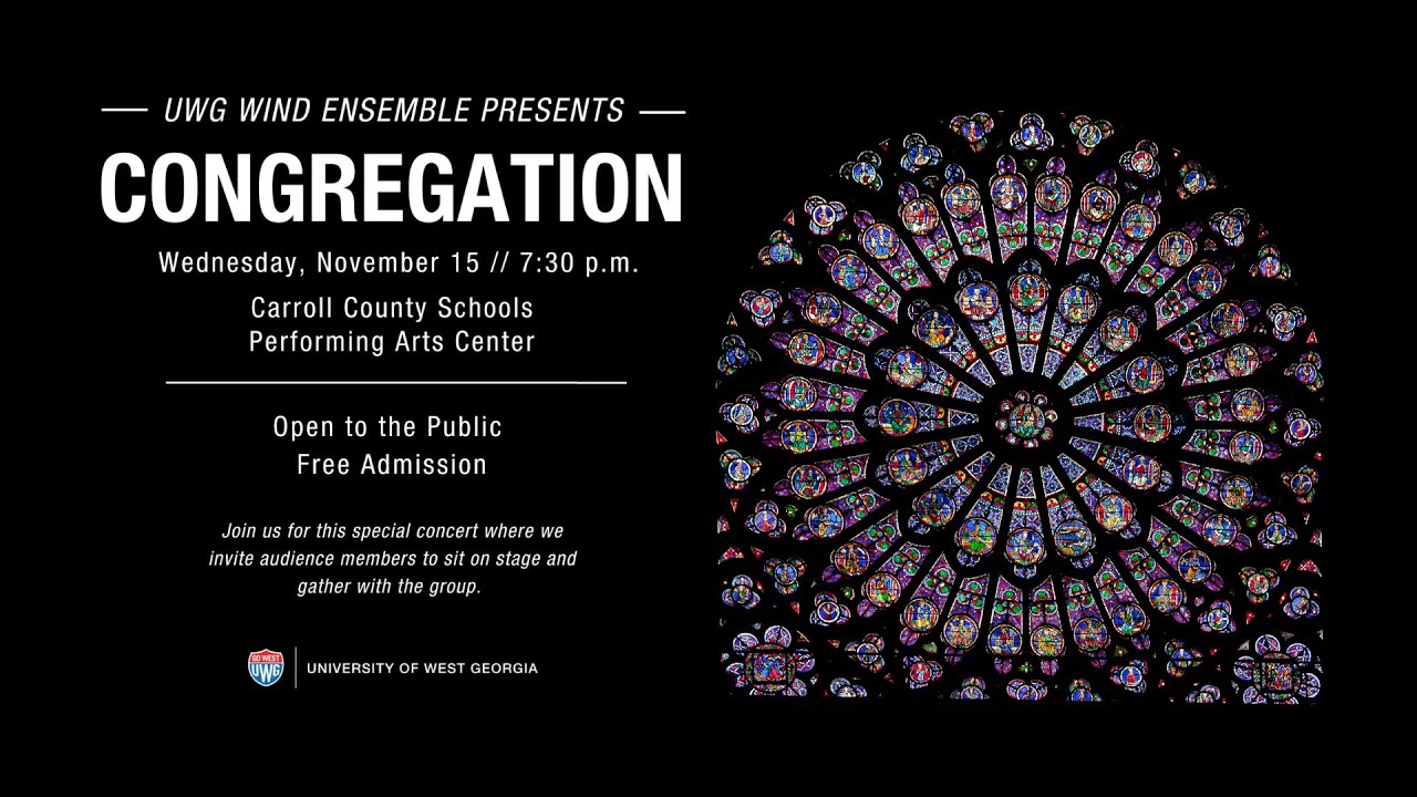 UWG Wind Ensemble "Title" 11/15/23 - YouTube