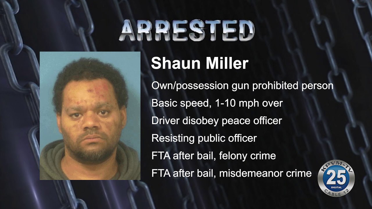 01-15-2021 Shaun Miller Under Arrest, Facing List of Charges - YouTube