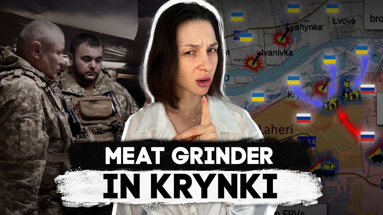 Defending the Divide: The Fight for Krynki's Freedom - Ukraine war map ...