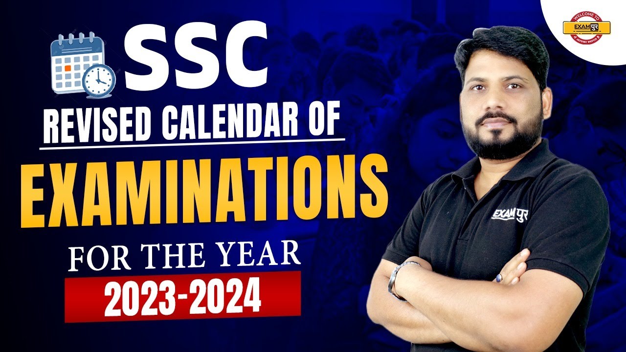 SSC NOTIFICATION Revised Calendar of Examinations for the year 2023 ...