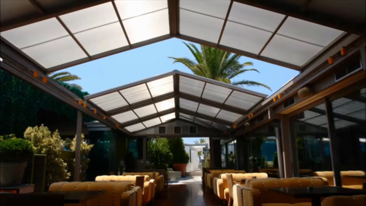 Retractable sliding roof - YouTube