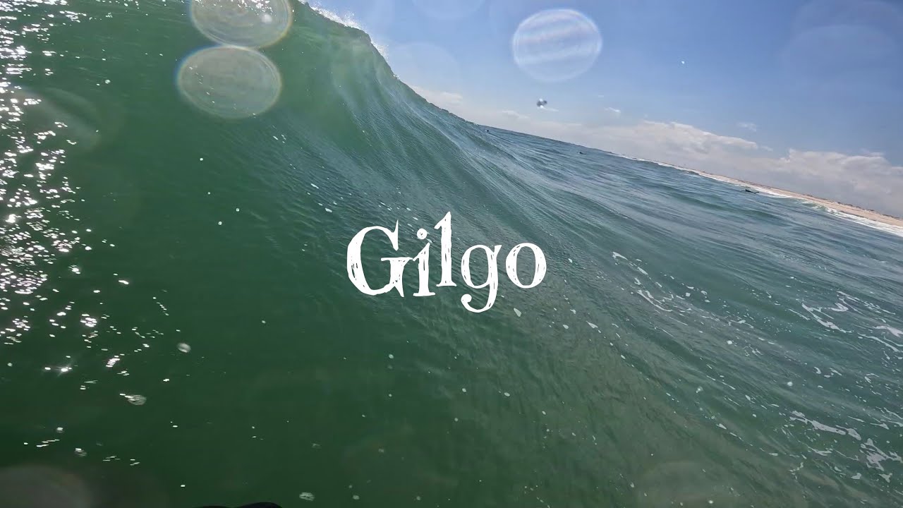 Surfing HEAD HIGH swell at Gilgo Beach - YouTube