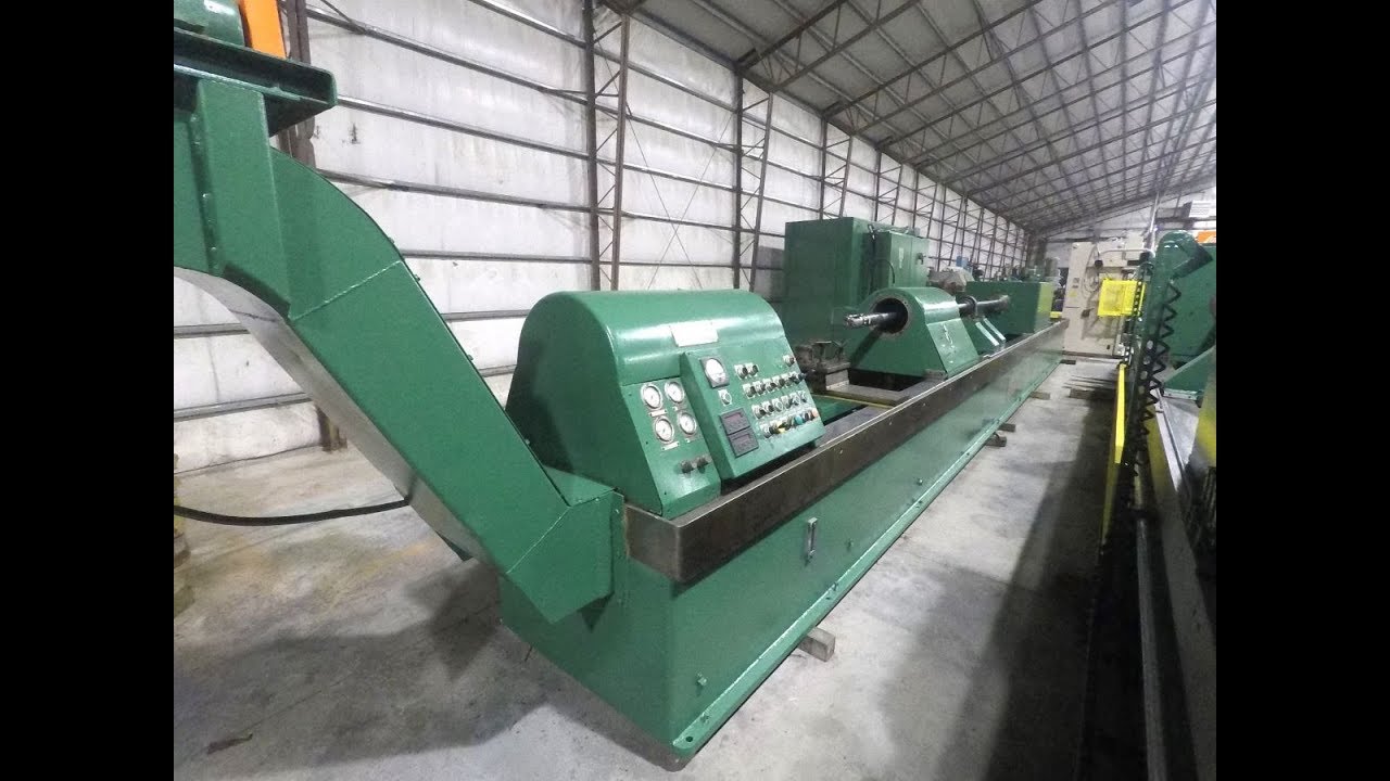 13232 Sierra Skiving Machine in Auto Cycle - YouTube