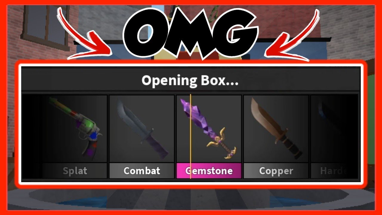 I Unboxed A Godly In MM2 YouTube