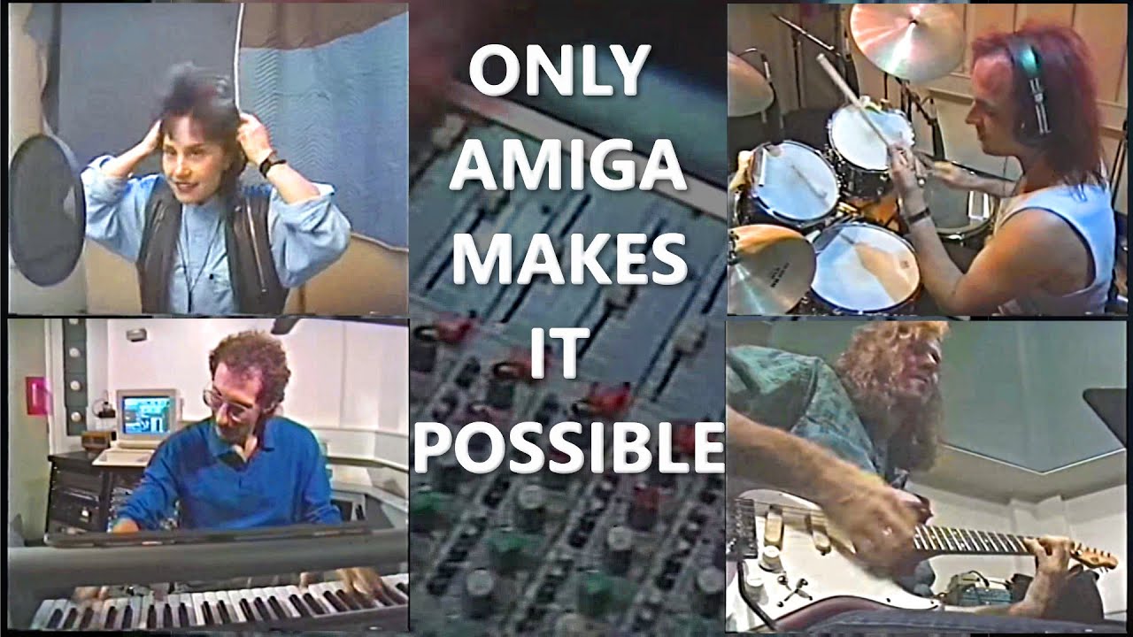 Only amiga! Elaine Caswell (Promo song 1987, remix2023) - YouTube