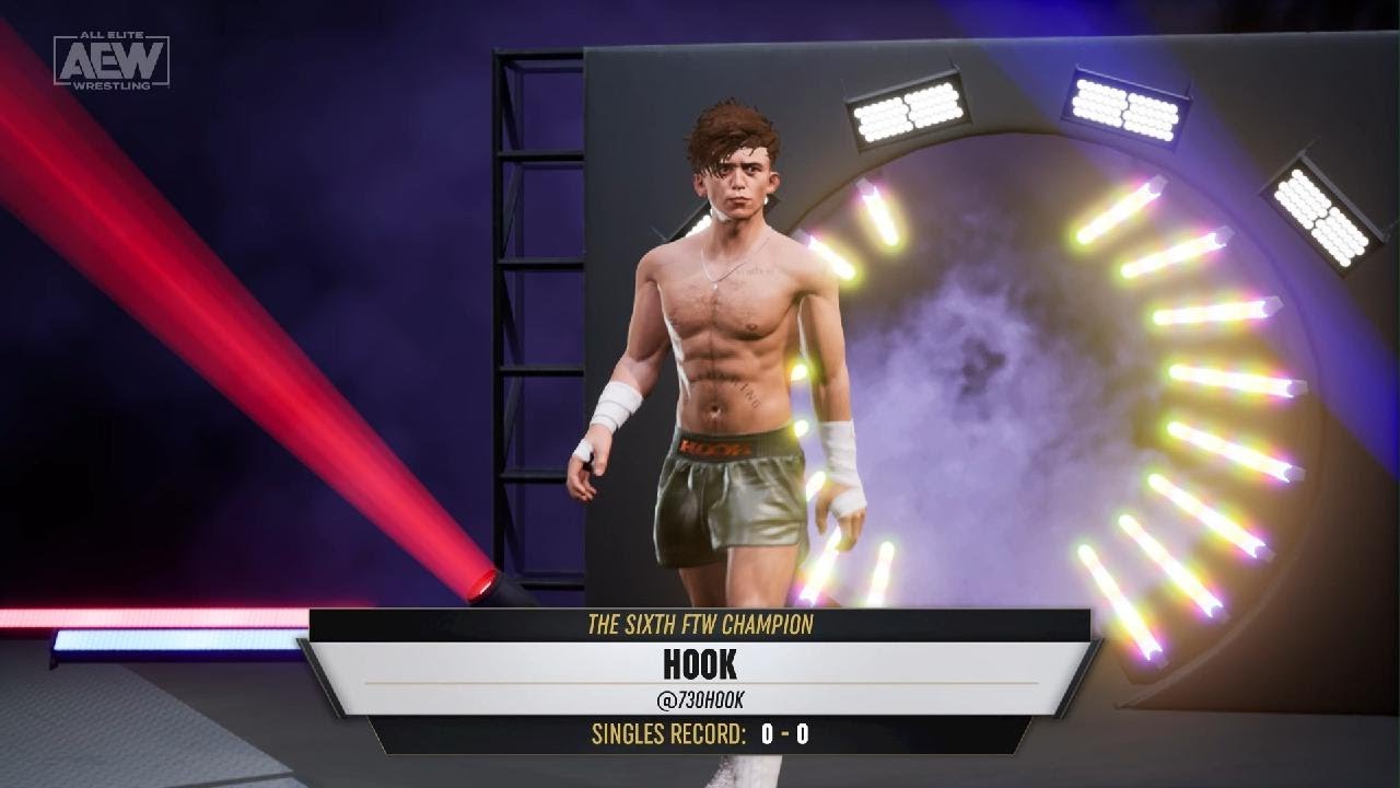 HOOK ENTRANCE AND MUSIC IN AEW: FIGHT FOREVER - YouTube