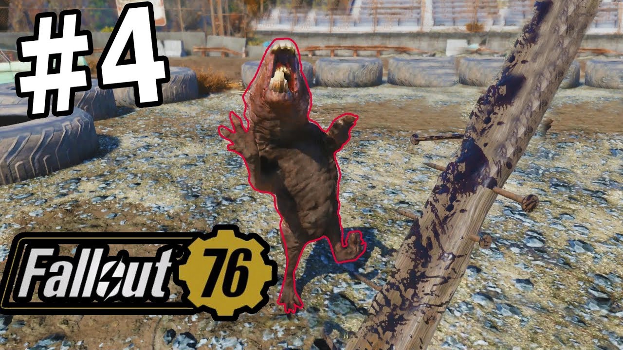 FALLOUT 76 - Let's Play ITA (Parte 4) L'ATTACCO DEI RATTI TALPA! - YouTube