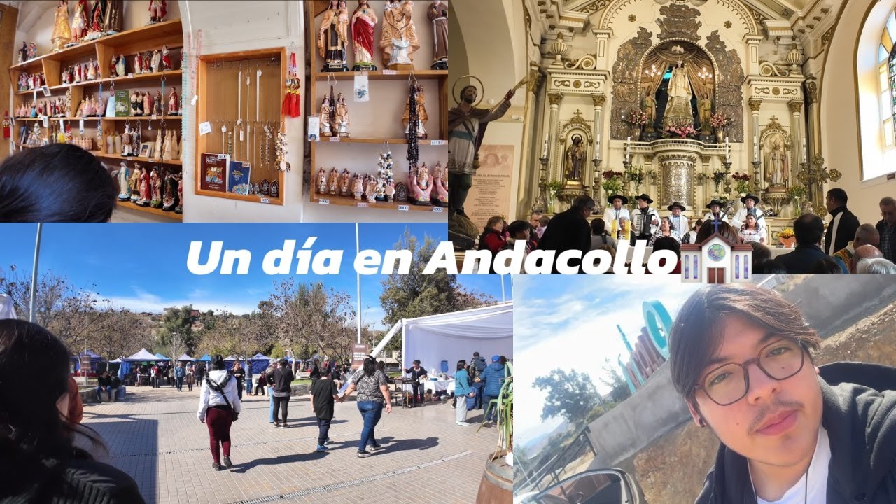 Un dia en ⛪️ Andacollo,chile - YouTube
