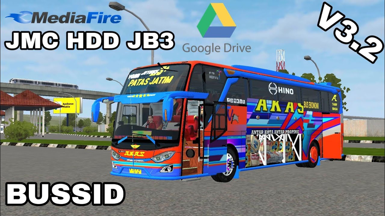 BUSSID MOD JMC HDD JB3 V3.2 - YouTube