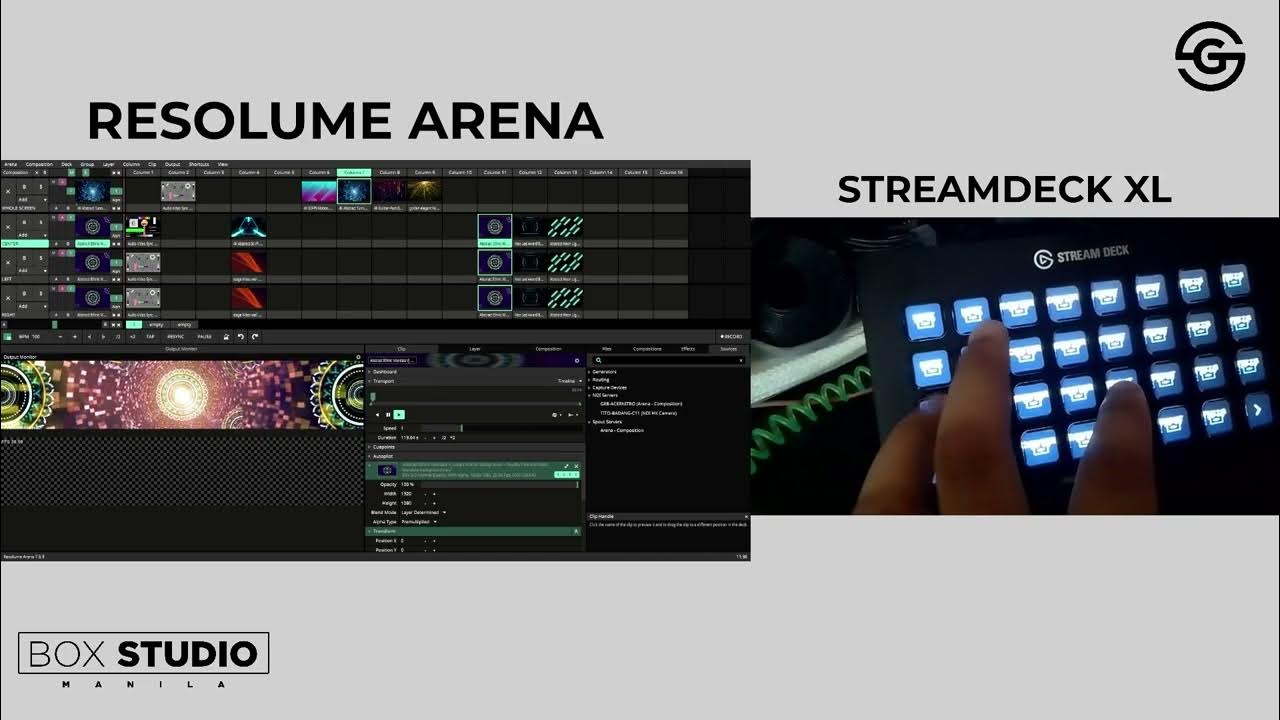 RESOLUME ARENA + STREAMDECK | Using streamdeck in Resolume Arena - YouTube