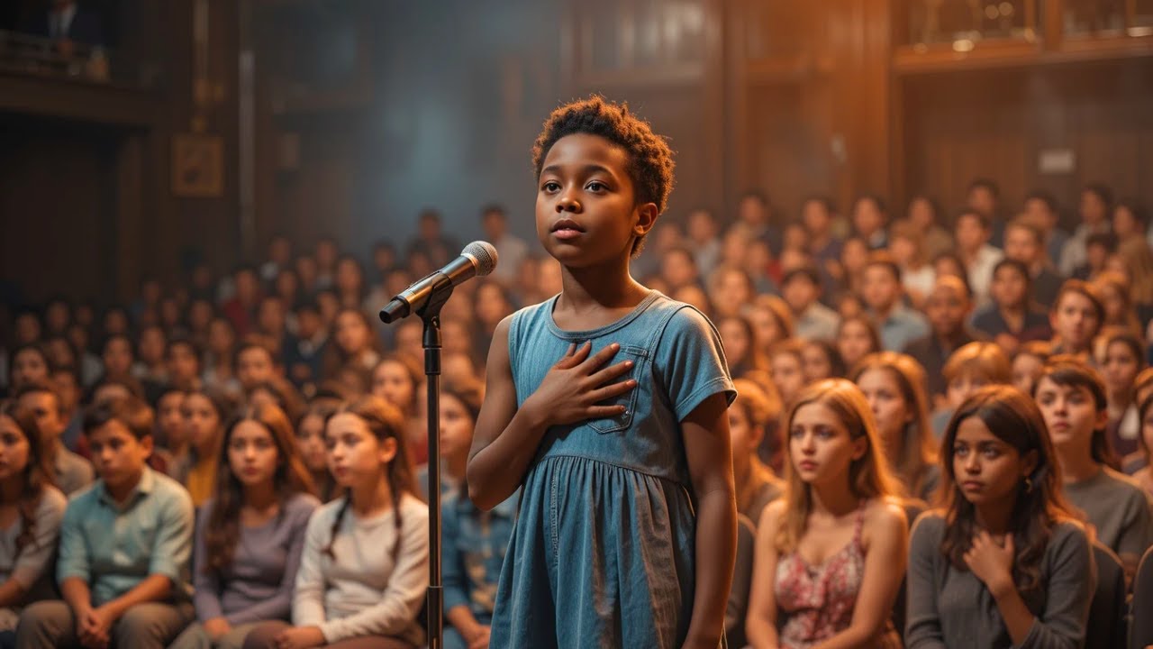 A Poor Boy Was Asked to Sing at School as a Joke — But Her Voice Left the Room Speechless! - YouTube